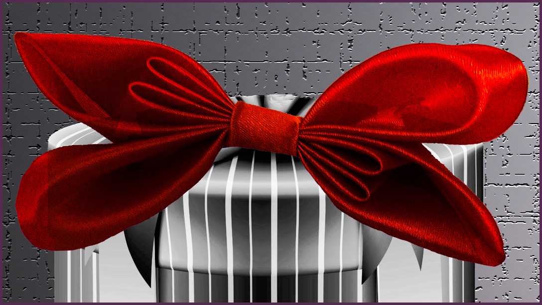 Оригинальный бант из атласной ленты. Бант из ленты своими руками.