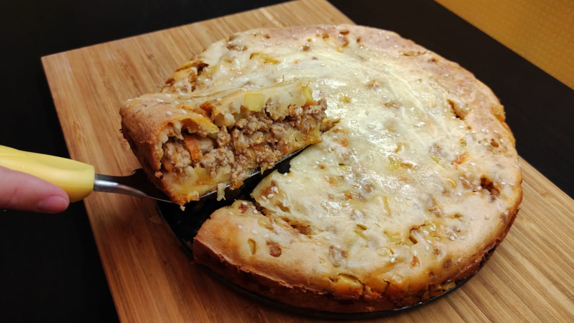 Любимый пирог мужа. Делюсь рецептом!