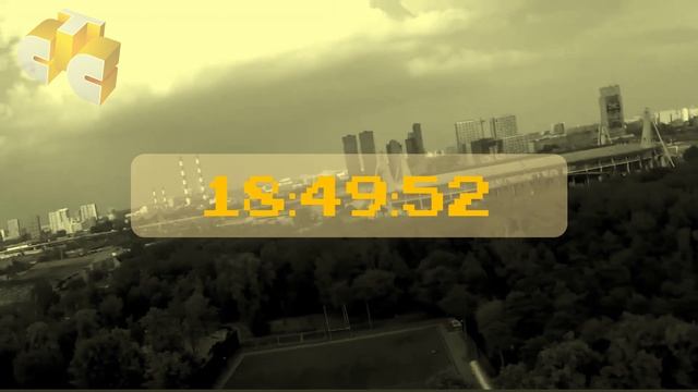 Часы СТС на видео с квадрокоптера Syma X30 #shorts