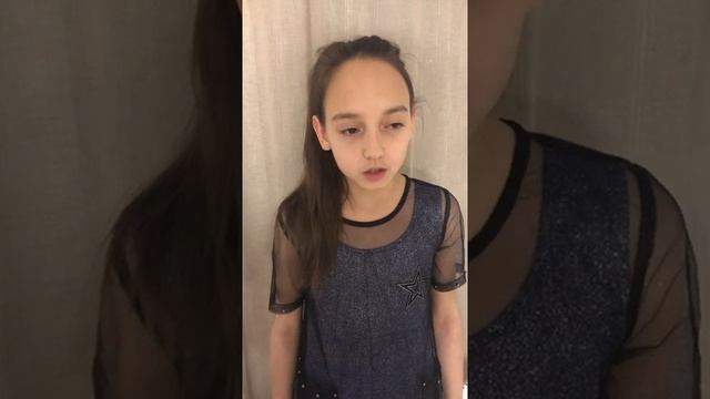Кабирова Анжела, 13 лет, А. Блок 'Ночь на новый год'