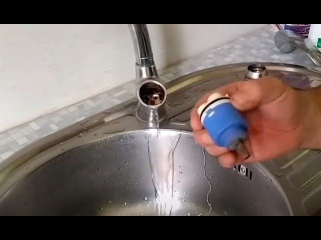 Как Заменить Картридж в Смесителе Самостоятельно, Не Вызывая Сантехника