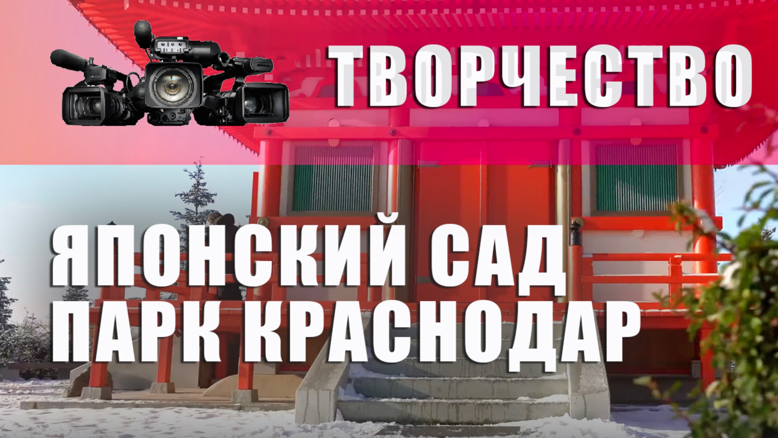 Парк Галицкого - Японский сад зимой