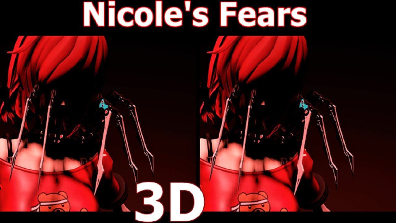 Nicole's Fears 3D SBS VR box google cardboard  horror video