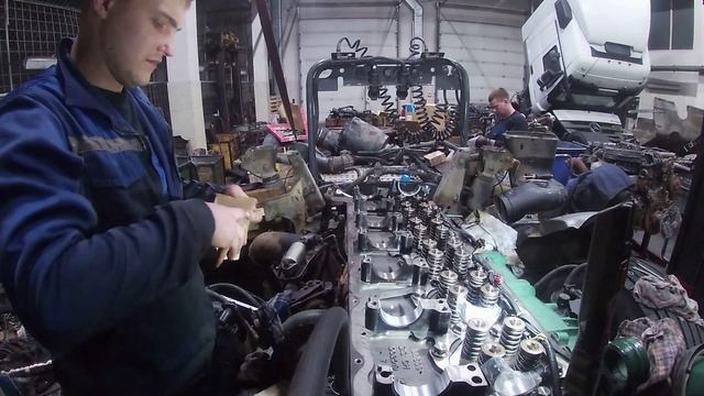 Volvo часть№5 установка гбц.mp4