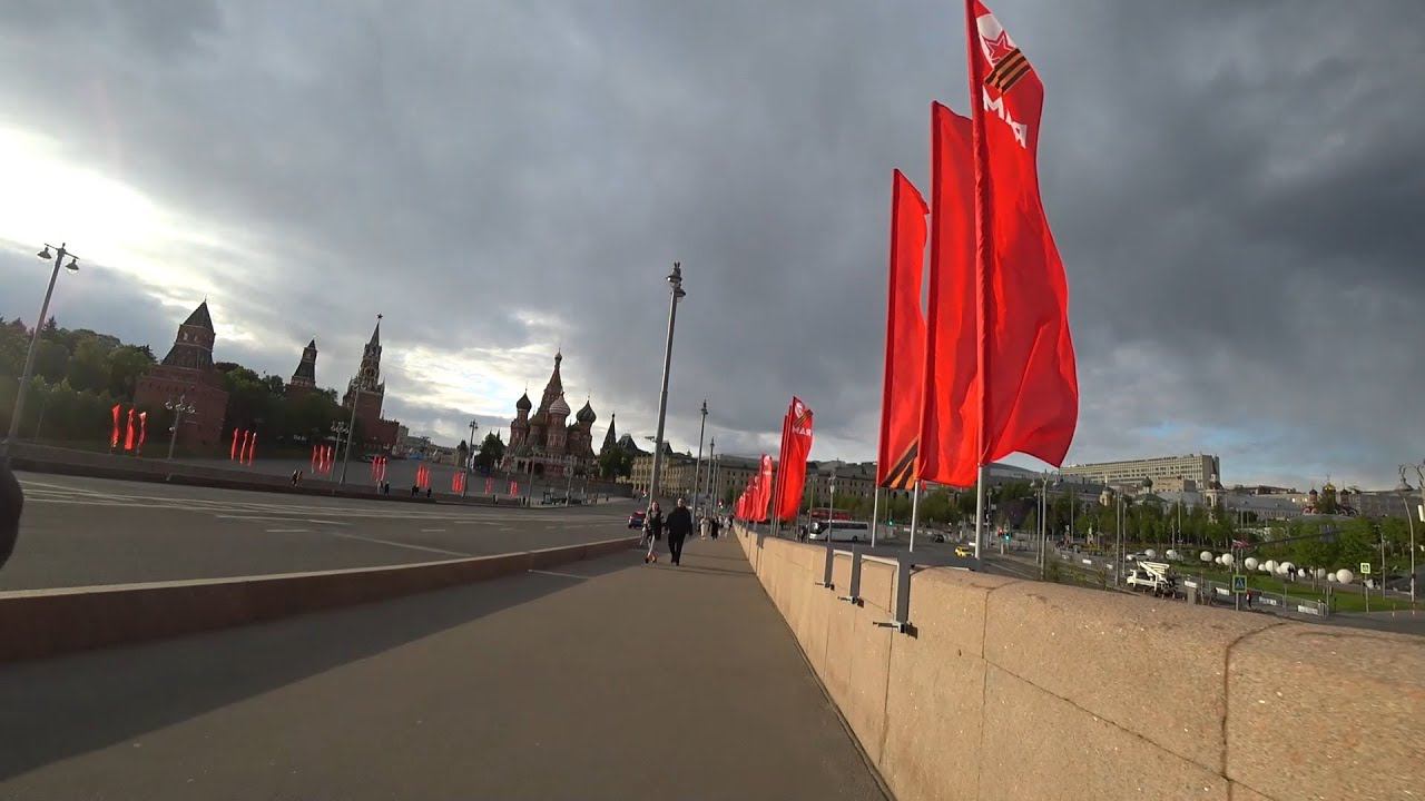 Велопробег по Москве в честь Дня Победы 2023