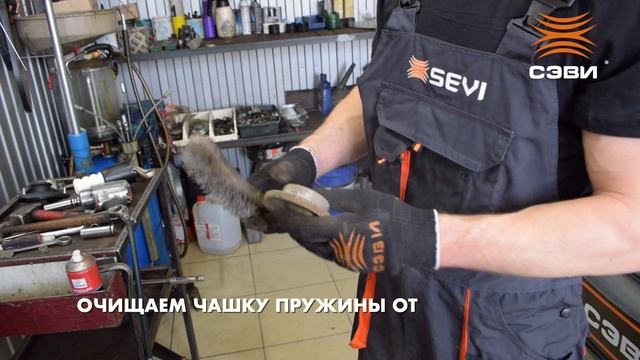 Замена опоры стойки передней подвески на а/м Лада Калина