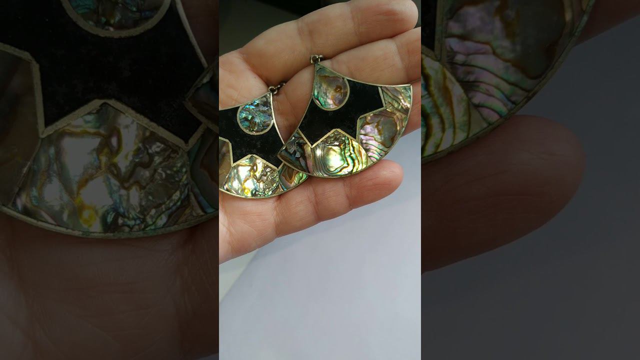 Серьги альпака гелиотис оникс