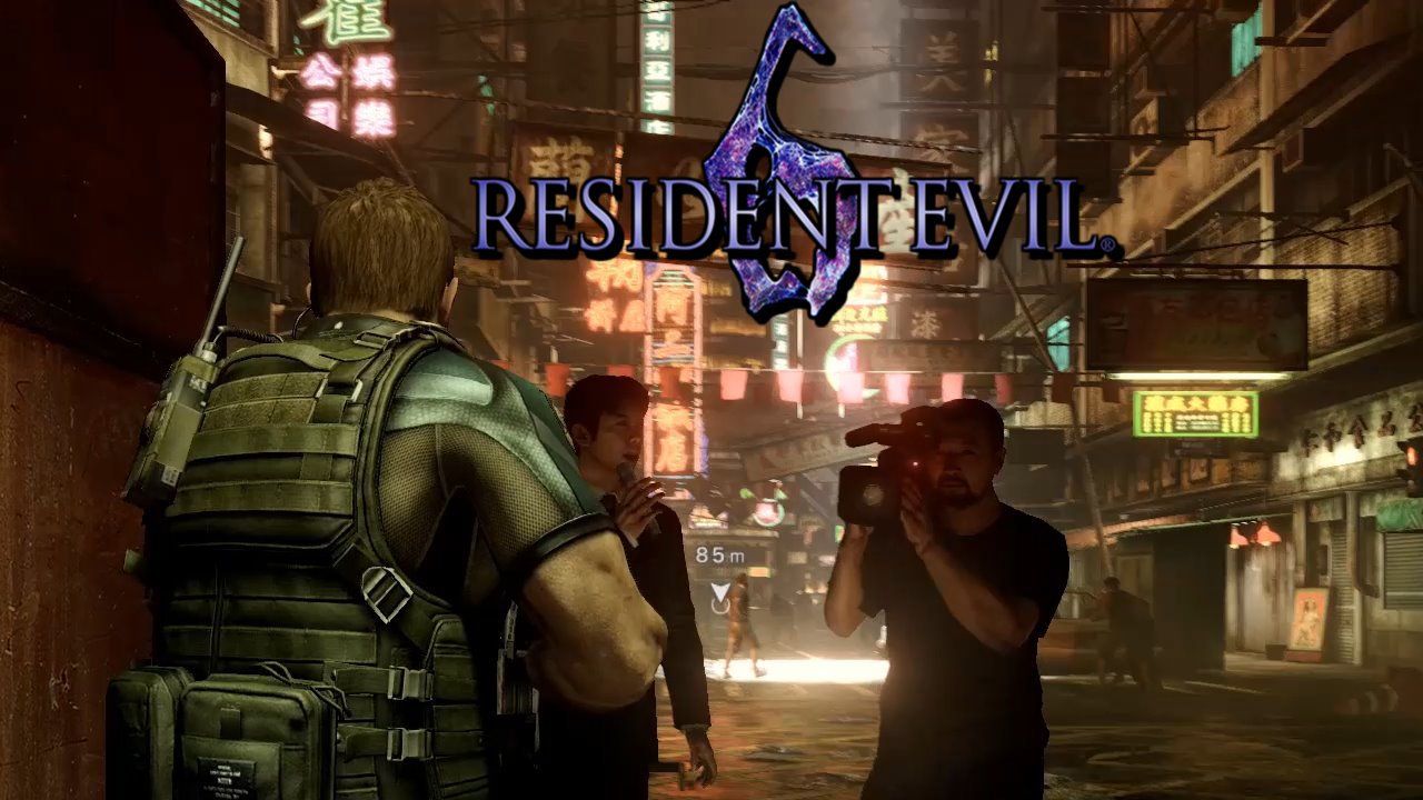 Resident Evil 6 ▄ Кампания Криса ▄ Глава #1: Главная улица Прохождение (без комментариев)