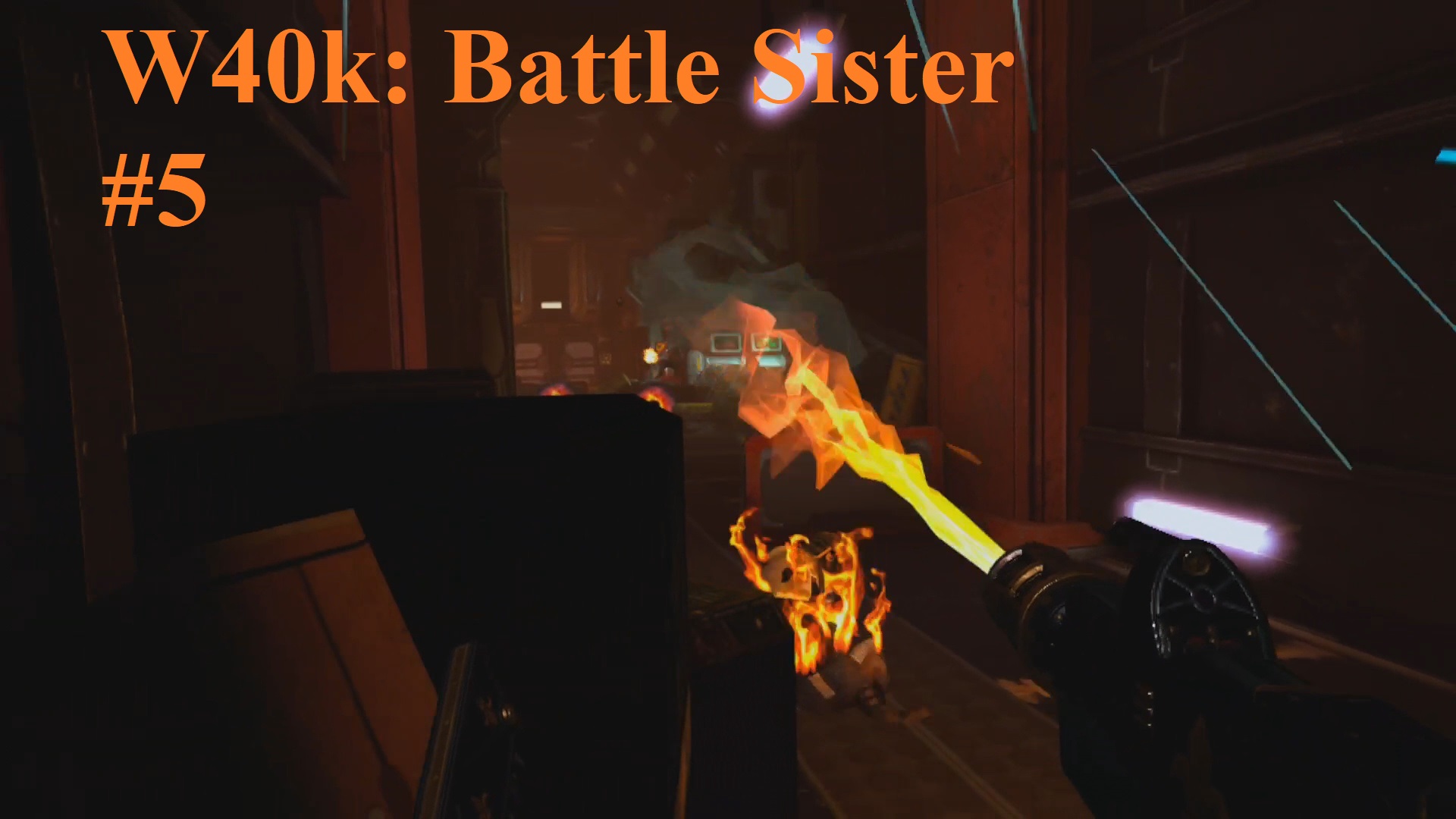 VR Warhammer 40,000: Battle Sister #5 ► Инквизитор и прыжок в Темноту