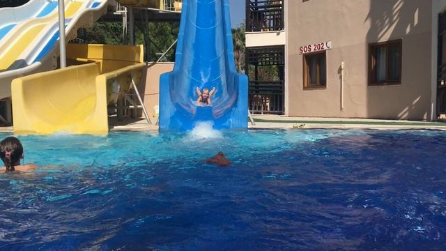 Serra Garden 4 – Турция – Сиде: заселение, обзор отеля и номера, водные аттракционы и море на закате