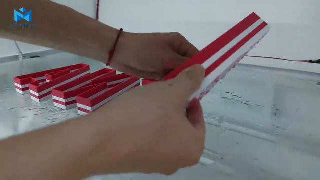 MD-A128 + MD-C01. Изготовление вывески ANTA