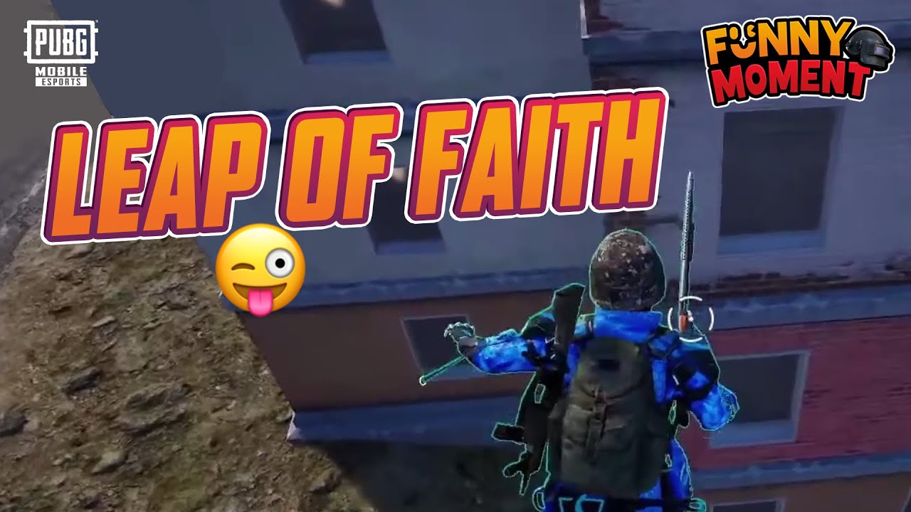 Leap of Faith?_ Funny Moment _ PUBGMOBILE