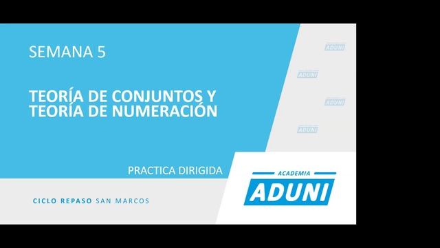 San Marcos REPASO 2021 | Semana 05 Aritmética