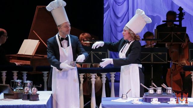 Спектакль "Кофейная кантата" Баха в Геликон-опере