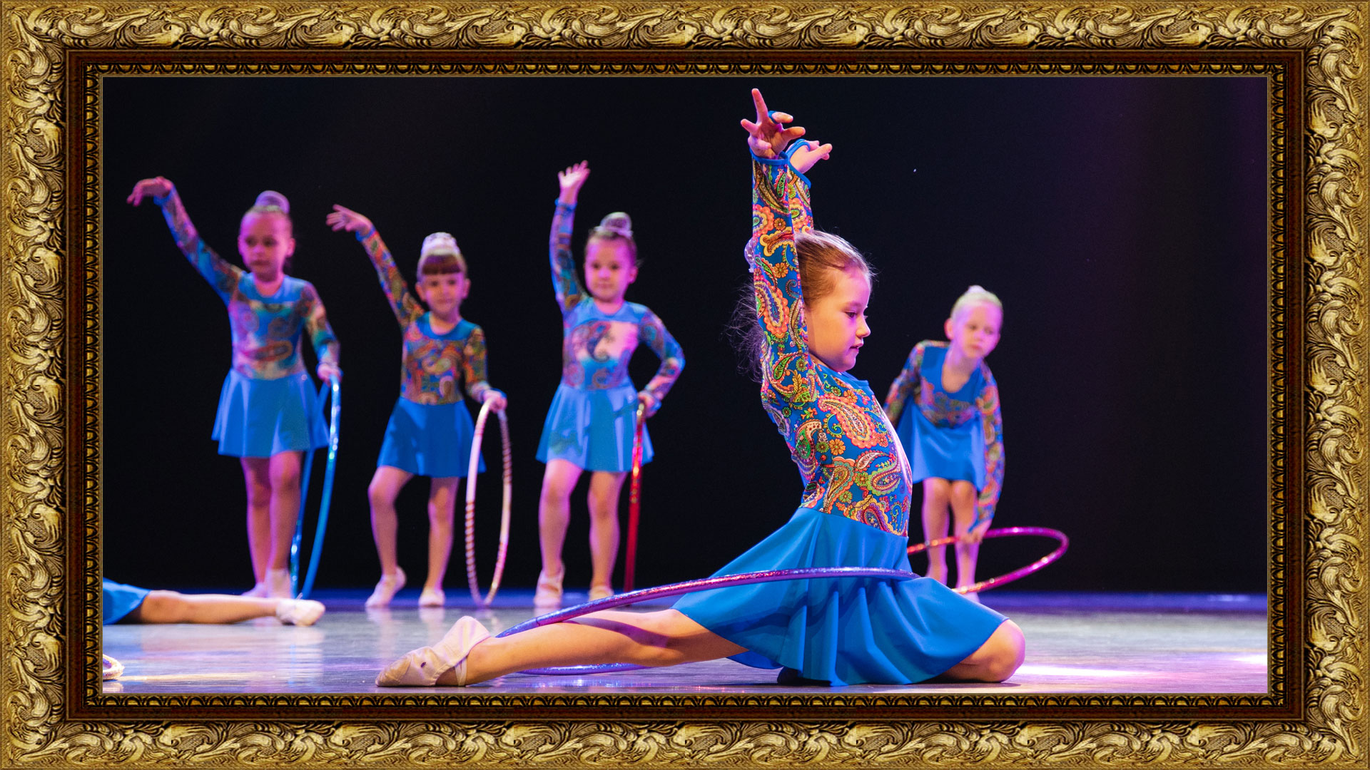 Танцевальный ураган. Baby Dance, школа танцев для детей 5-6 лет, студия Очарование, Нижневартовск