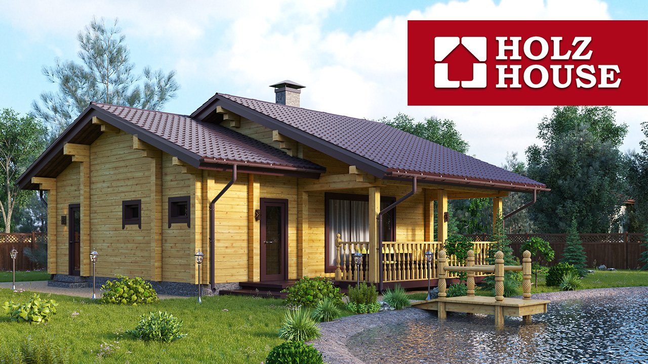 Баня из клееного бруса "Сарагоса"..mp4