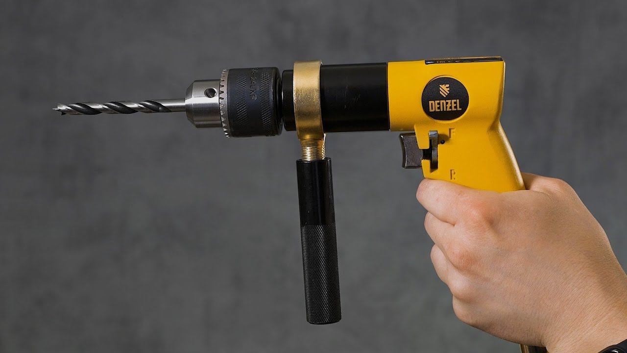 Дрель пневматическая DENZEL PD500