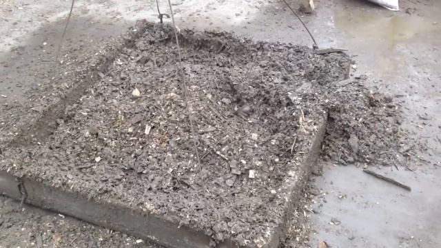 Электра культиватор вместо бетономешалки.