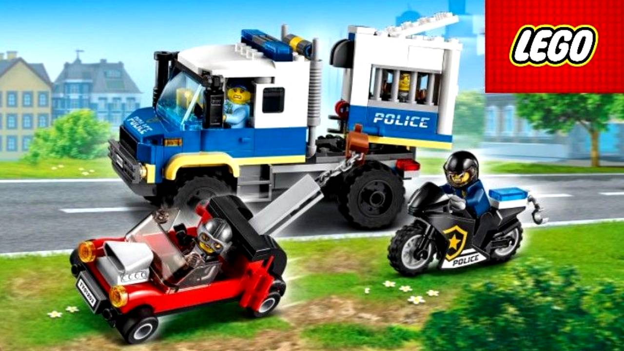 LEGO City 60276 Транспорт для перевозки преступников Обзор набора лего сити