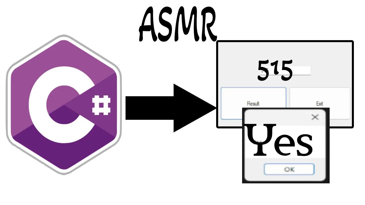 ASMR-программирование | палиндром c#
