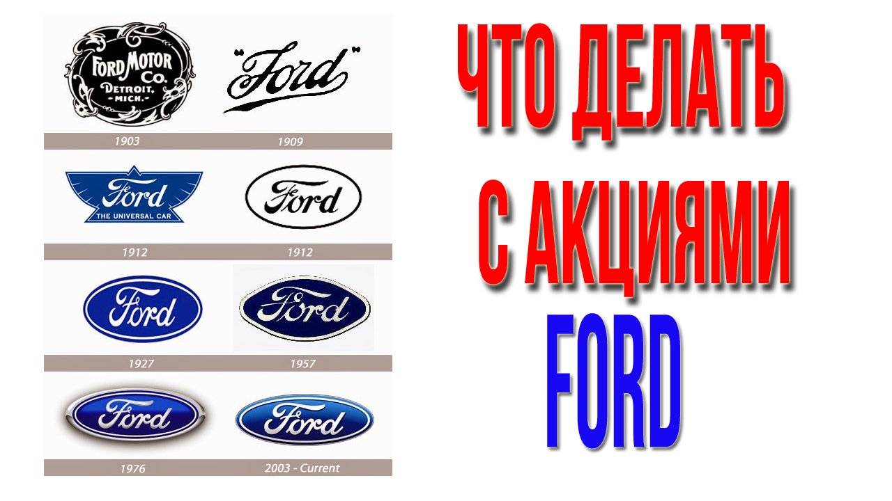 Акции Ford финансовый и технический анализ