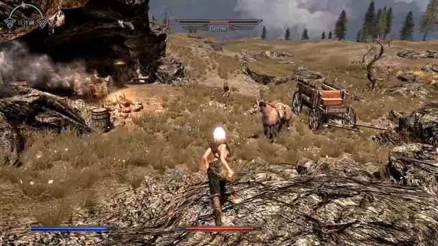 Скайрим прохождение сборка SLMP... 3 серия ((( Вайтран не за горами...)))