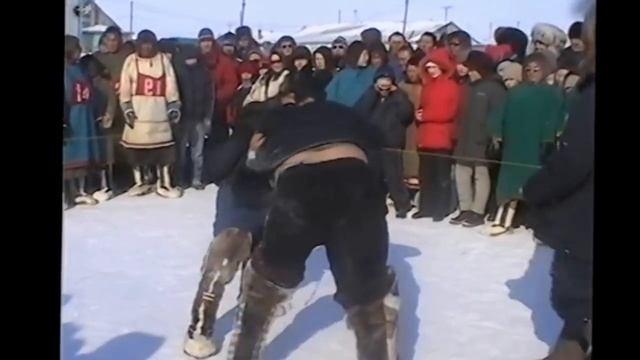 Крайний Север. Таймыр. Борьба. День Оленевода. Носок 2006г.mp4