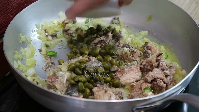 Вкусная паста с сардинами. Не сицилийский рецепт!.