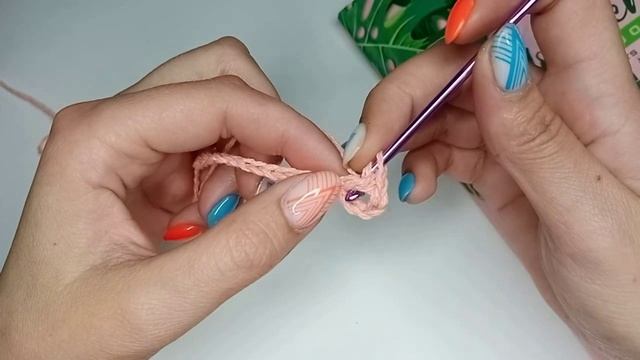 18 урок Скрещенные столбики. Курс "Первые петельки"