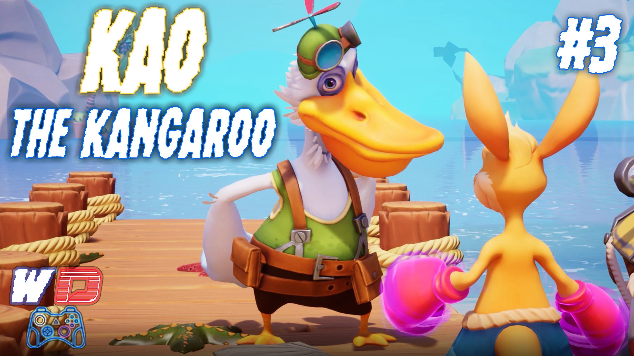 Kao the Kangaroo. Прохождение #3. Услуга Гаджету