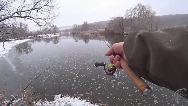 Это была последняя рыбалка ''зимы'' 2019-2020))))