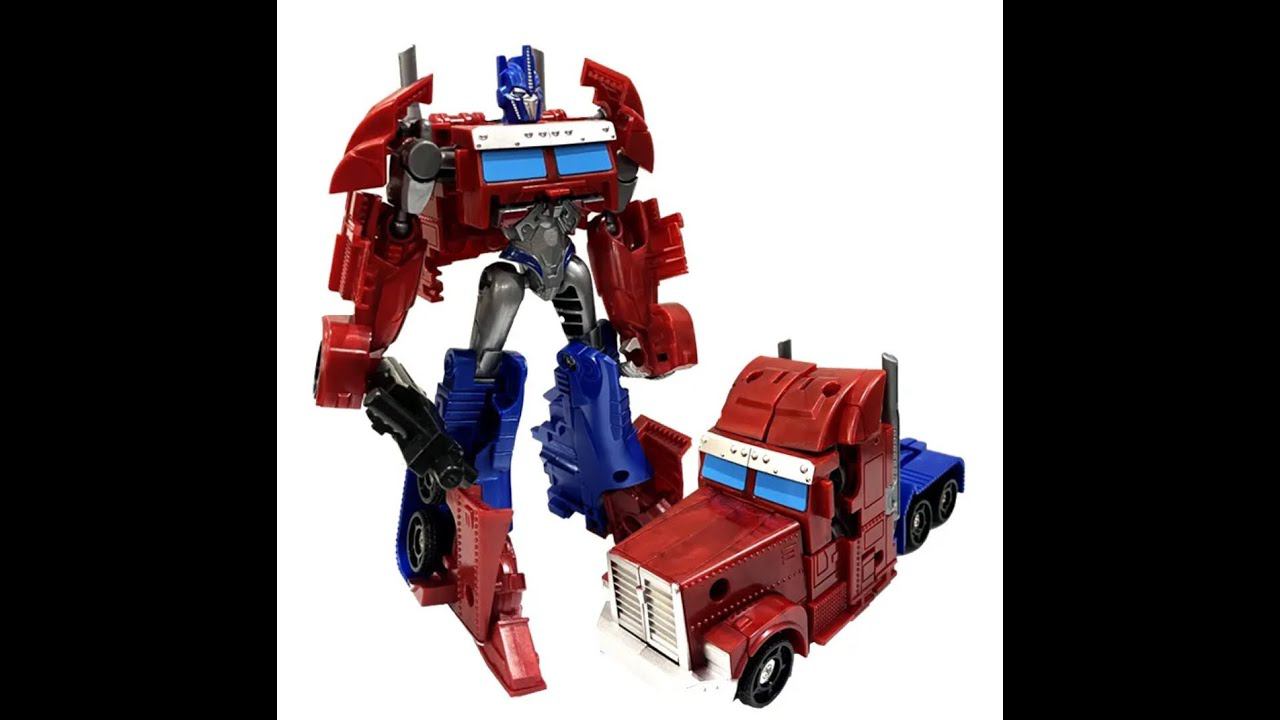 ОБЗОР НА ФИГУРКУ ОПТИМУСА ПРАЙМА ИЗ ТРАНСФОРМЕРЫ ПРАЙМ.