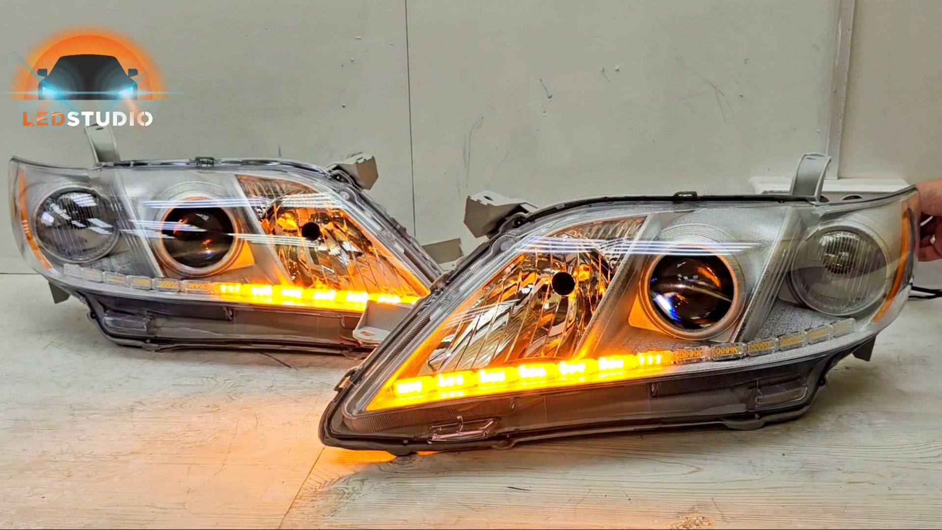 Toyota Camry 40 тюнинг фар