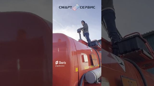 В процессе #тарировки топливозаправщика оборудование #Exzotron