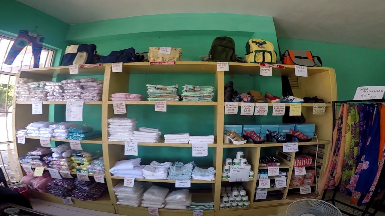 Прогулки по Гаване, Куба 2018 . Grocery Stores in Gavana (Habana),  Walk around Miromar