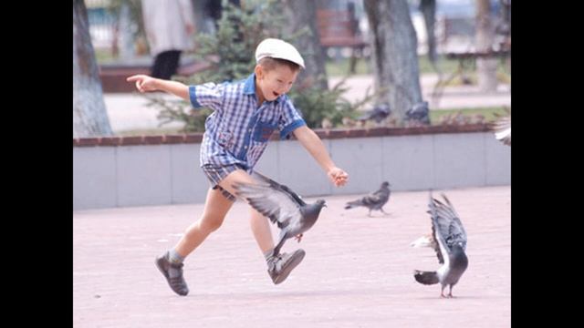 ПЕСЕНКА Андрей-Воробей не гоняй голубей -3 раза.mp4