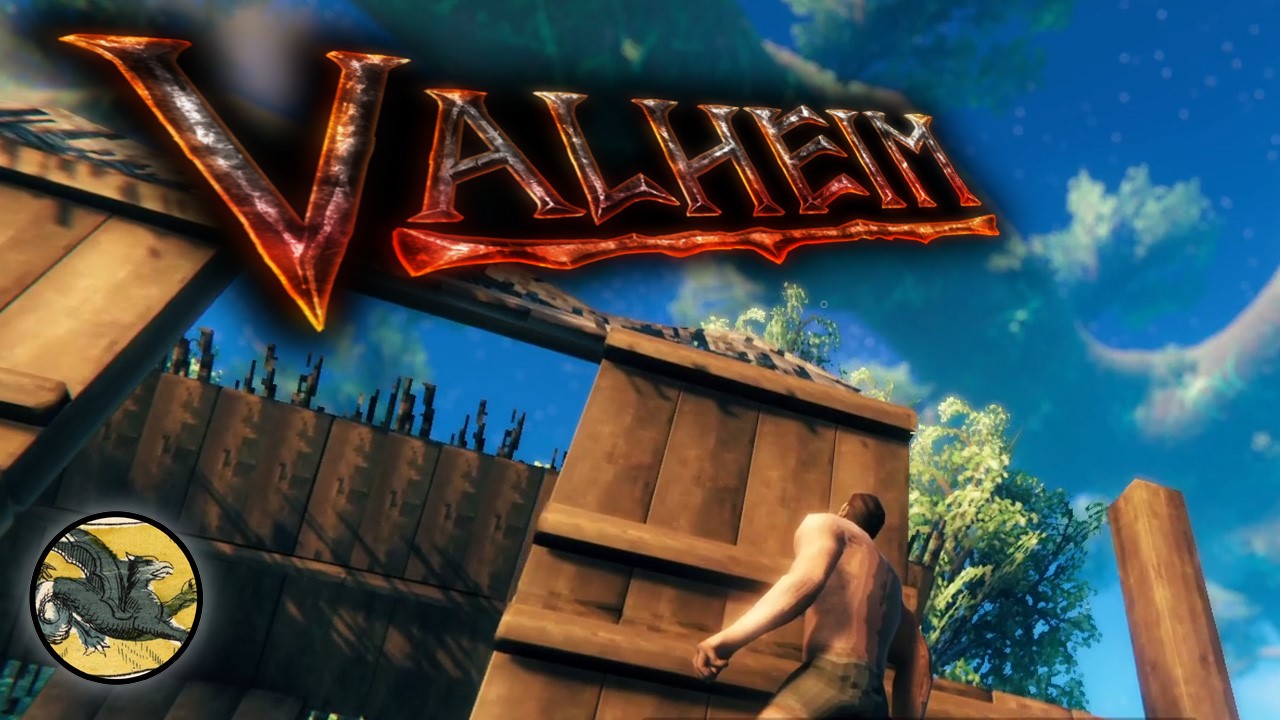 Выживаем на расслабоне. Строим дом ! Valheim