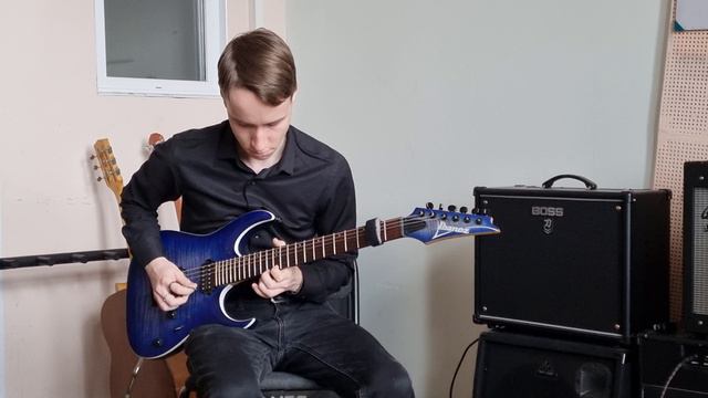 Играют ученики - Al Joseph - Hard rock Legato Etude №1 Beginer