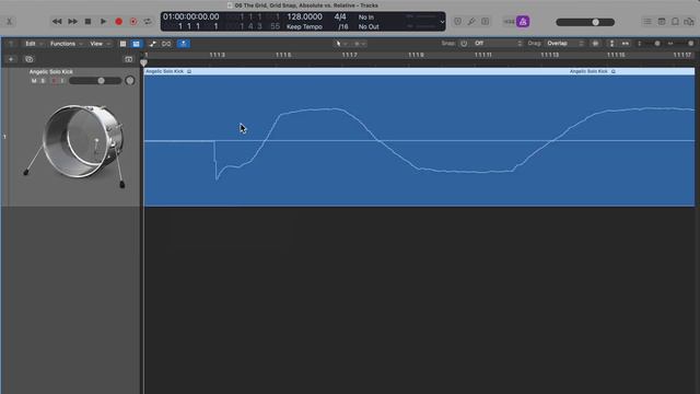 Logic Pro #06 - Grid Values, Grid Snap, Absolute vs. Relative Grid