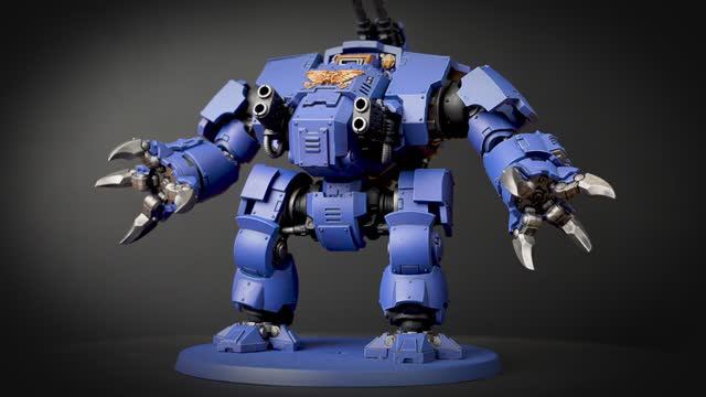 How to Paint： Battle Ready Strike Force Agastus - Ultramarines Brutalis Dreadnought