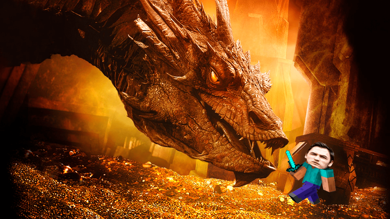 КАК НЕ НАДО ИДТИ НА ДРАКОНА В MINECRAFT