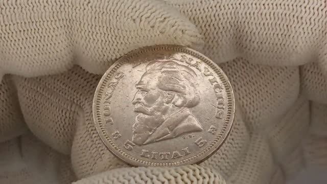 Литва 5 лит, 1936 года.