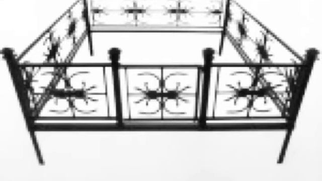 Ограды на могилу.