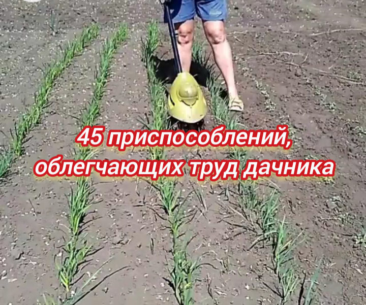 45 приспособлений, облегчающих труд дачников