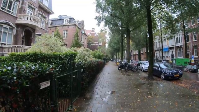 Прогулка по улицам южных районов улицам Амстердама. 2019 г.