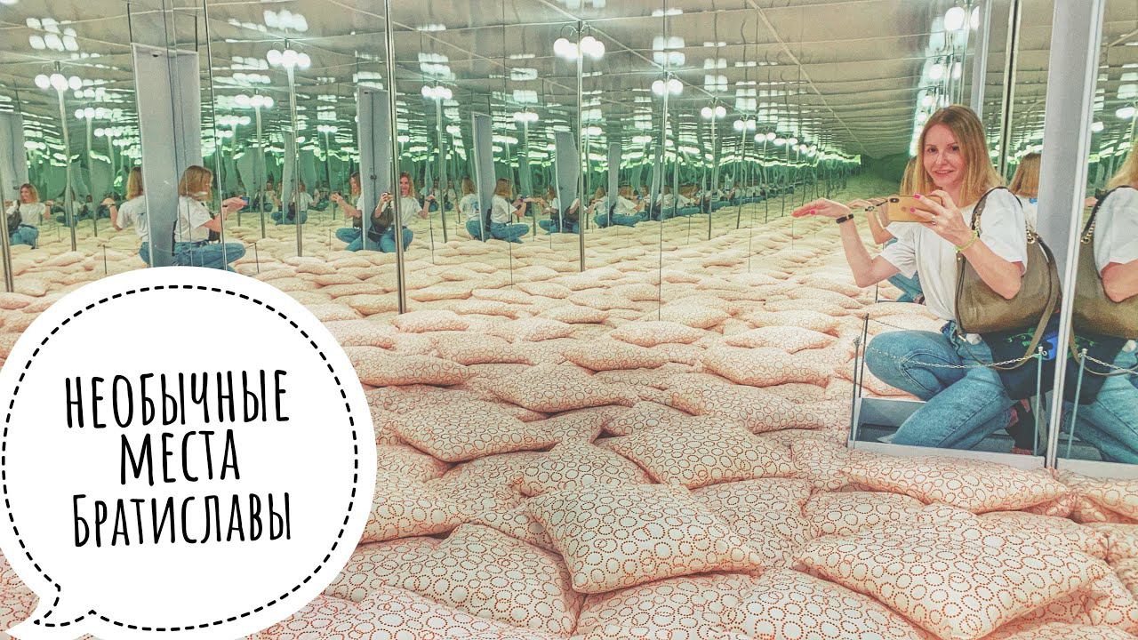 Братислава  Словакия | Зеркальная галерея Multium | Кэт кафе Mačkafé | #Авиамания