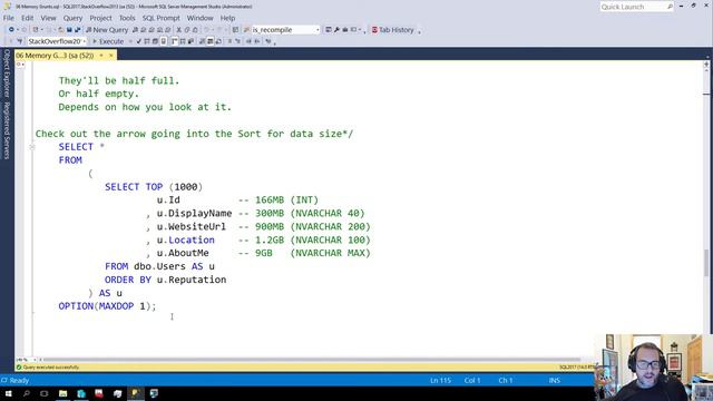 08 SQL Server Performance Tasting Menu Memory Grants