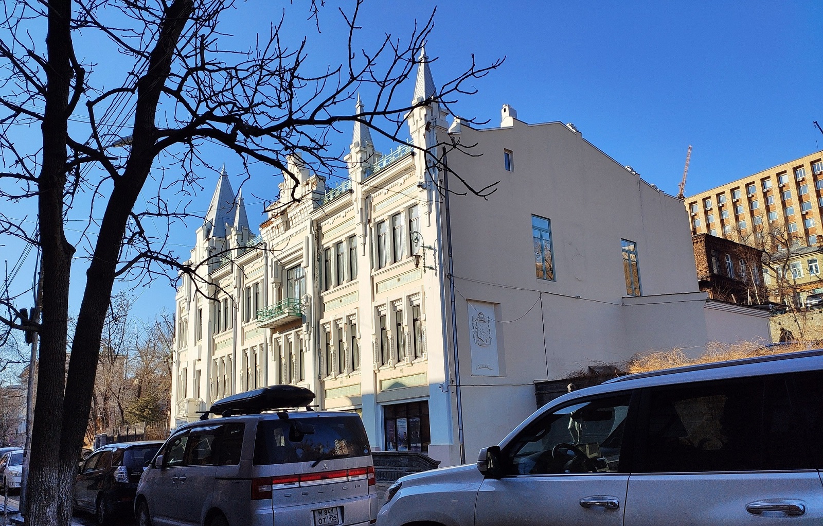 Пушкинская , храм, ДВФУ   Владивосток