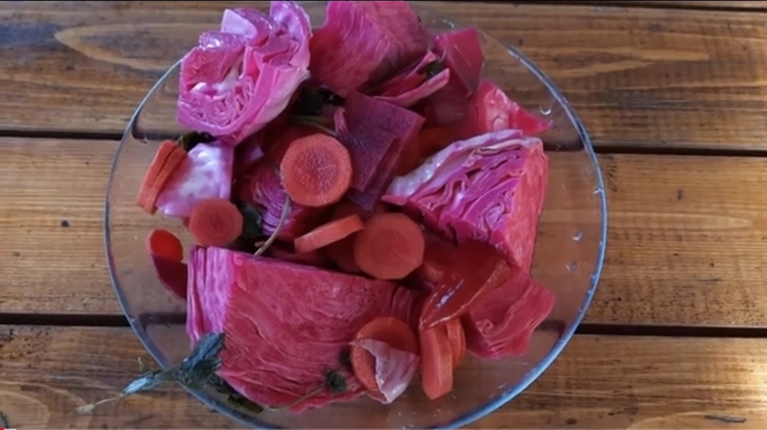 Капуста со СВЁКЛОЙ  Хрустящая и ароматная закуска.