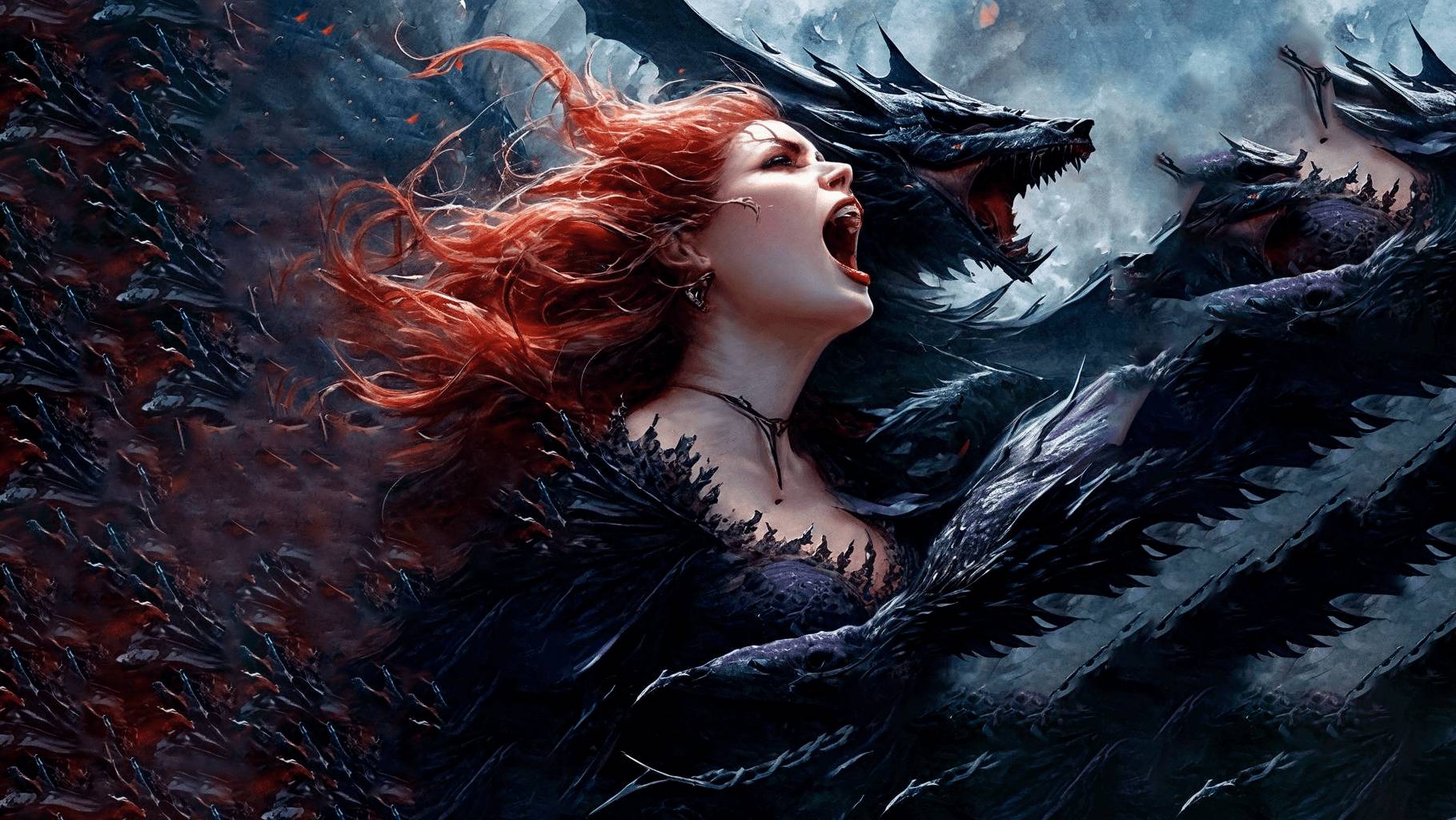 Крик Банши - Hard Rock/Heavy Metal by @neuroart_dm